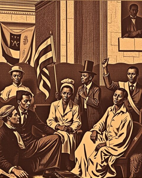 The first National Negro Convention of Free Men agreed to boycott slave ...